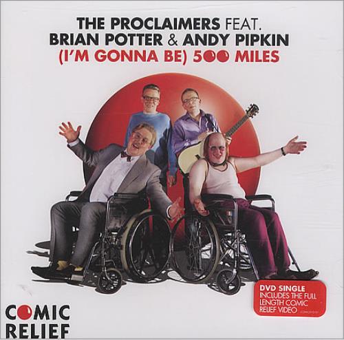 The Proclaimers I'm Gonna Be [500 Miles] UK CD/DVD single set (393681)